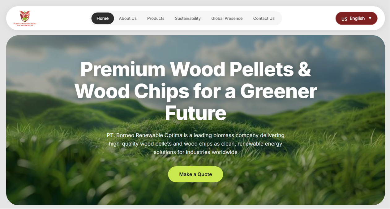 PT. Borneo Renewable Optima - Biomass Energy Solutions